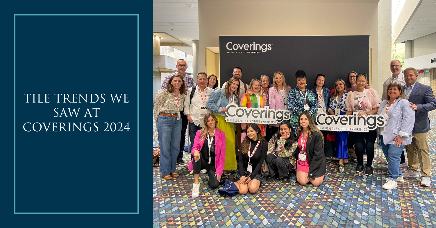 Tile Trends We Saw At Coverings 2024 - Architessa