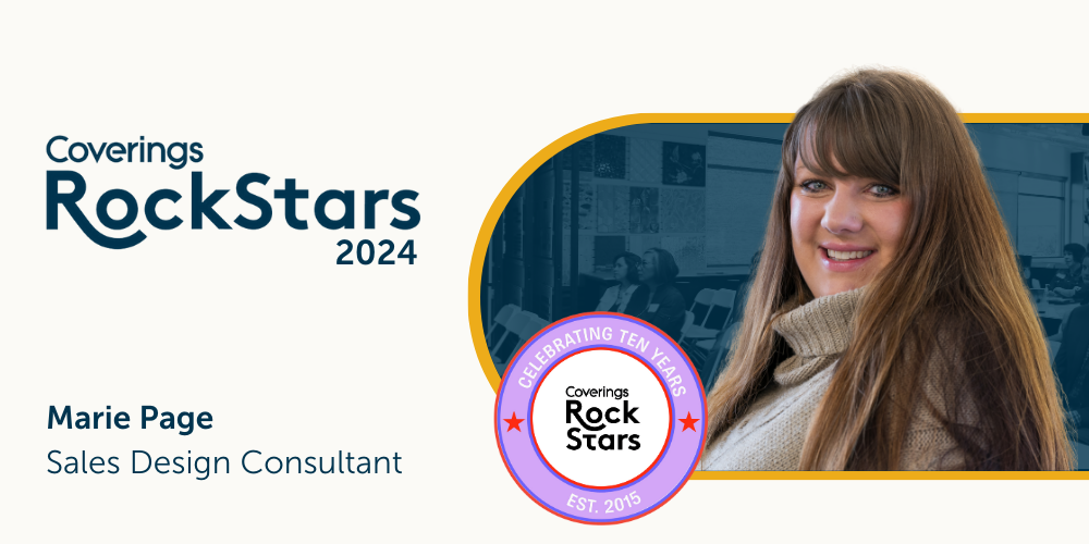 Architessa Designer Marie Page Wins Coverings Rock Star Award