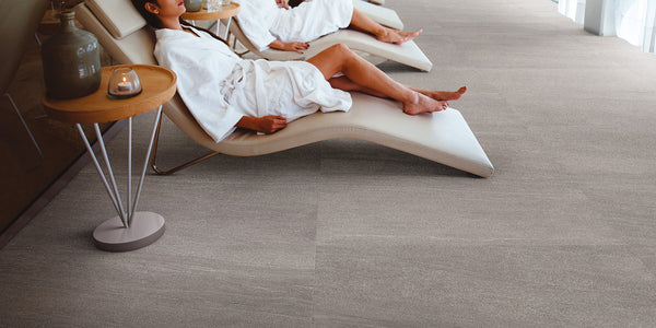 Gallery - Relaxing Spa with Earthy Tiles | Architessa Tile & Stone
