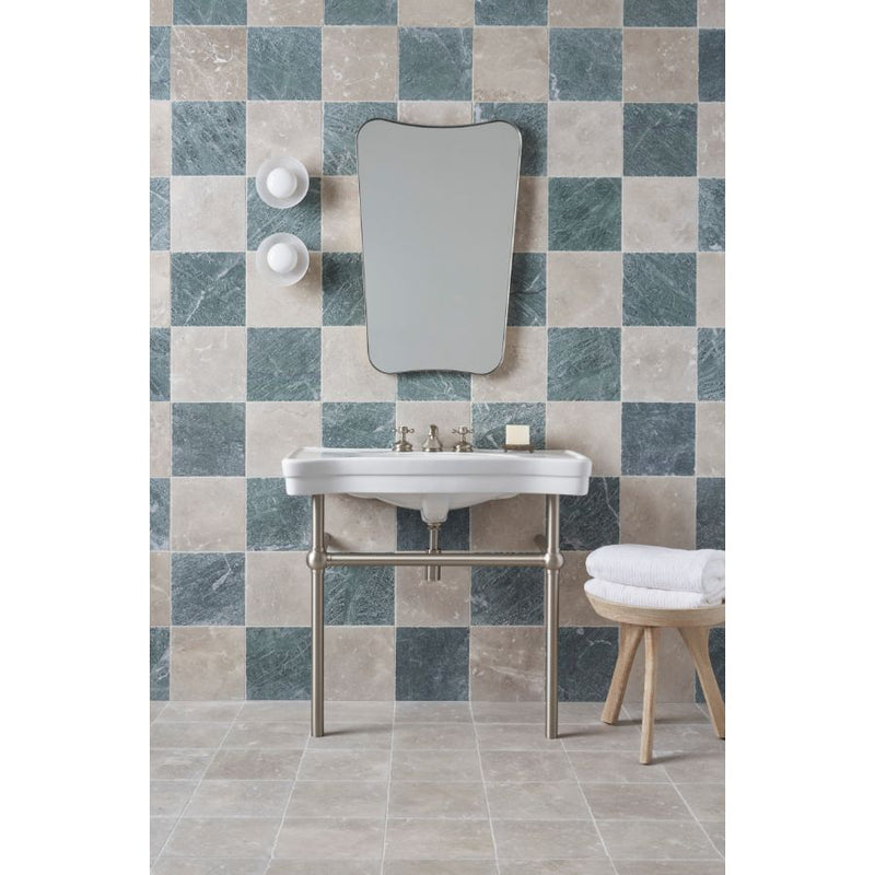 Checkerboard | Marble Checkerboard Tile - Architessa